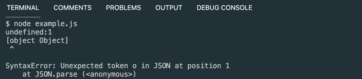 Fixed Uncaught Syntaxerror Unexpected Token O In Json At Position 1 N Kaushik